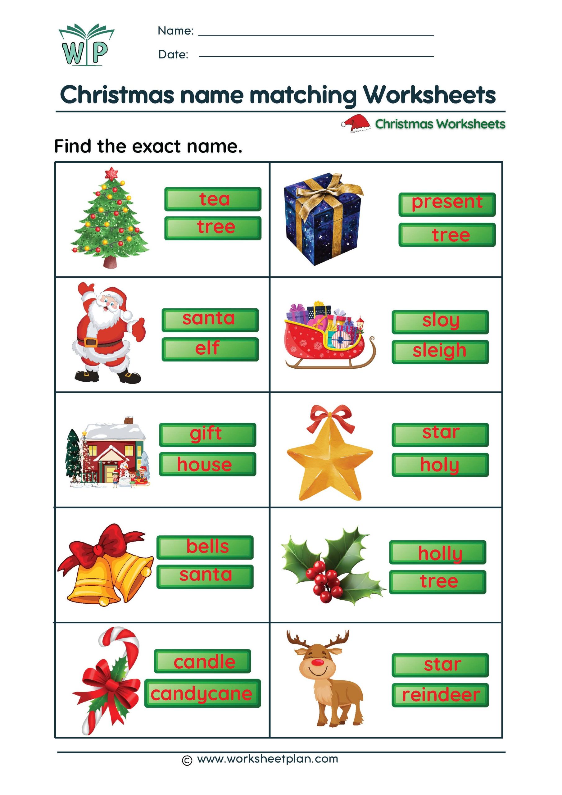 Finding correct name » Worksheet Plan