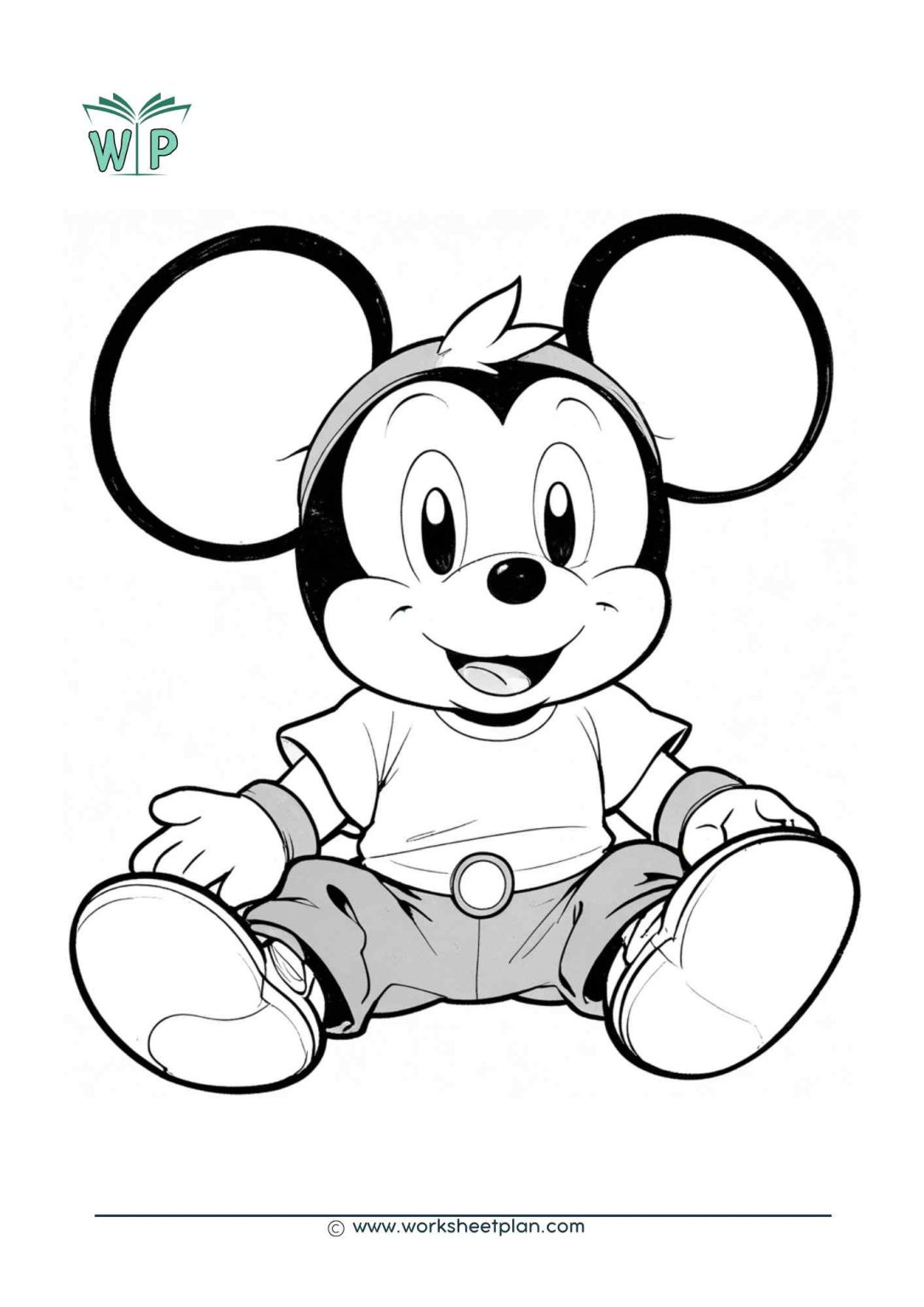 Mickey Mouse Coloring Pages » Worksheet Plan
