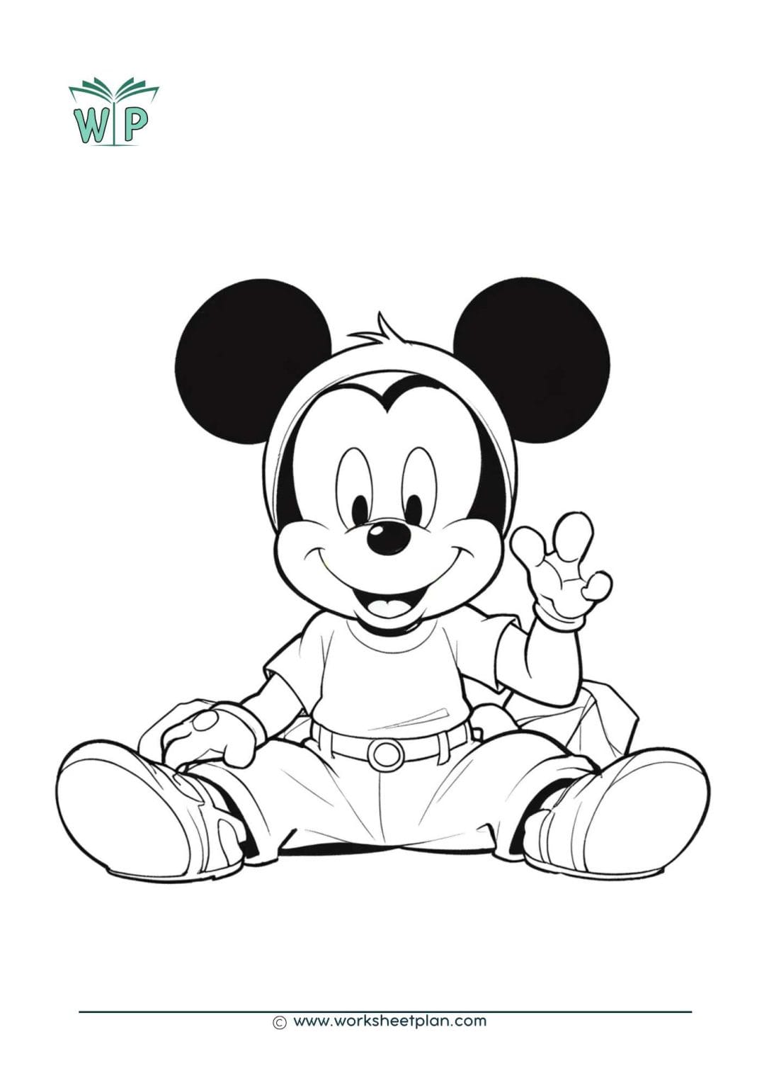 Mickey Mouse Coloring Pages » Worksheet Plan
