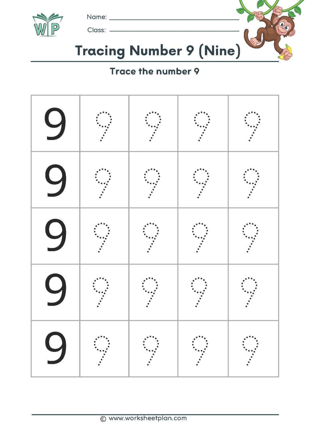 Kindergarten Learning Numbers Worksheets » Worksheet Plan